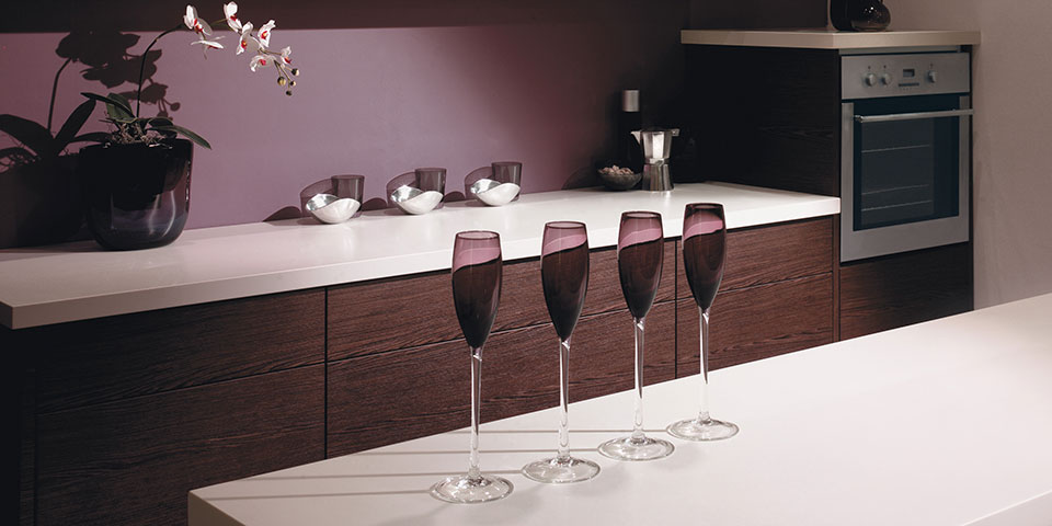 Maia Worksurfaces - Solid Surface Kitchen and Bathroom Worktops